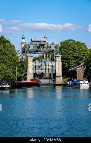 LWL-Industriemuseum ship lift Henrichenburg in Westphalian State Museum ...