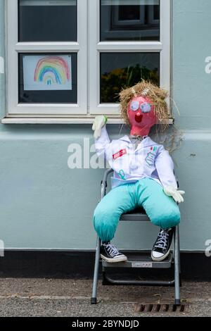 Scarecrow trail or festival, part of Old Basing carnival celebrations ...