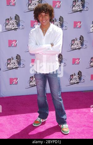 Corbin Bleu '2007 MTV Movie Awards' at the Gibson Amphitheatre at Universal Studios Los Angeles ...