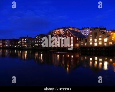 Trondheim Old city, Norway Stock Photo - Alamy