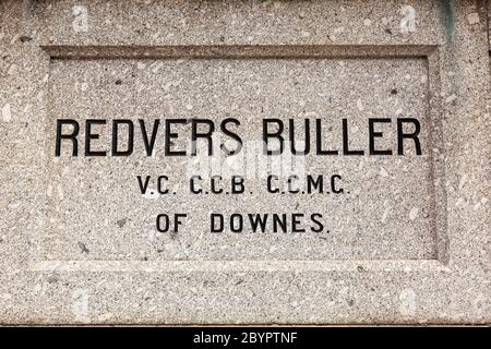 The controversial statue of General Sir Redvers buller which was ...