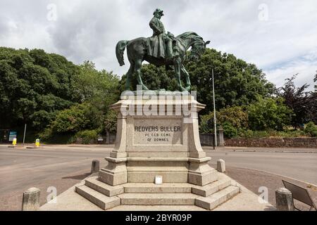 The controversial statue of General Sir Redvers buller which was ...
