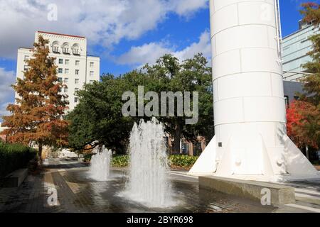 Historic Water Tower, Rest Awhile Park, Baton Rouge, Louisiana, USA ...