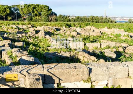 Megara Hyblaea, archeological site, Sicily, Italy Stock Photo - Alamy
