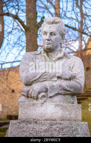 Memorial to the famous Czech writer, journalist and poet, Vitezslav ...