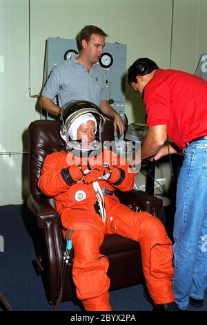 STS-49, the first flight of the Space Shuttle Orbiter Endeavour, lifted ...