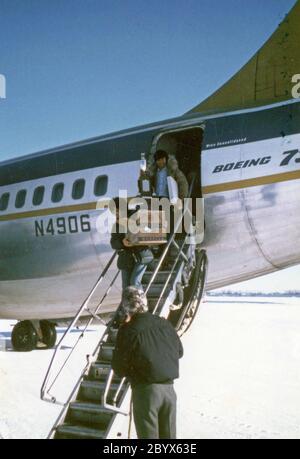 Carl Huntington, wife at Galena. Alaska Task Force Photographs Stock ...