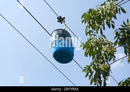 Cable car ride at Minnesota State Fair - the largest state fair in the ...