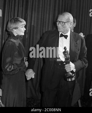 LONDON, UK. Dec 1980: Actor Barry Humphries & wife Diane Millstead at ...