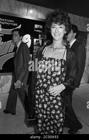 LONDON, UK. July 1980: Actress Fiona Fullerton at the Berkely Square ...