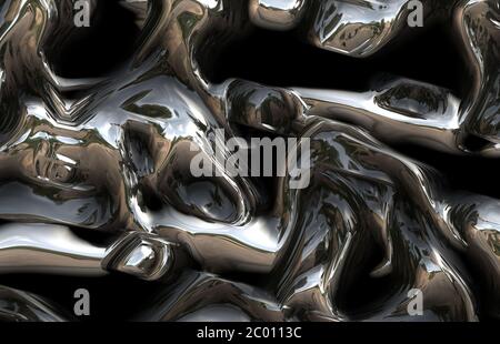 strange abstract metal steel Stock Photo - Alamy
