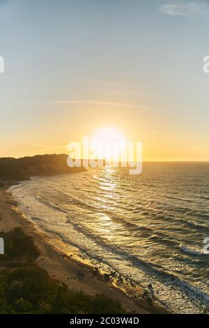 Beach on the bay Kaliningrad region. Svetlogorsk Stock Photo - Alamy