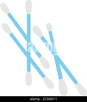Cotton swab icon, vector illustration. vector cotton swab icon ...