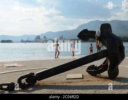 The Vranjic promenade near Split, Croatia Stock Photo - Alamy