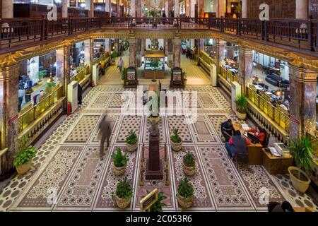 The neo-Mamluk Bank Misr building build by the architect Antonio ...