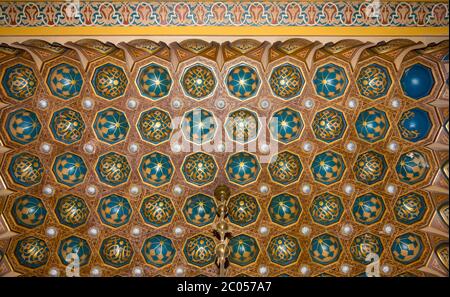 The neo-Mamluk Bank Misr building build by the architect Antonio ...