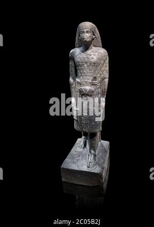 Ancient Egyptian statue of Aanen, second priest to Amon, granodioite ...