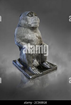 Plaster cast of an ancient Egyptian Thot Baboon statue, reign of ...