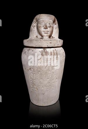 Ancient Egyptian Imesty or Amset Canopic Jar, New Kingdom, Egyptian ...