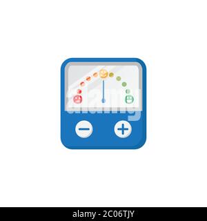 Mood modeler device vector illustration isolated on white background ...