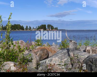 Coastal landscape in Sweden Stock Photo - Alamy