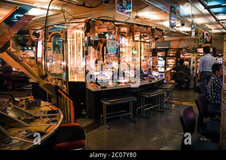 Video lottery terminal in Japanese casino in Kabukicho Tokyo Japan ...