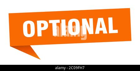 optional banner. optional speech bubble. optional sign Stock Vector ...