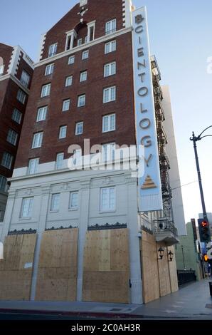 The Scientology building in Santa Monica Los Angeles California USA ...