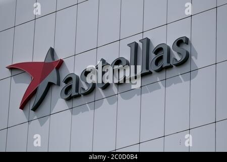 A logo of Astellas Pharma Inc., a Japanese global pharmaceutical ...