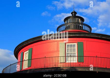 Seven Foot Knoll Lighthouse, Inner Harbor, Baltimore, MD USA, Baltimore ...