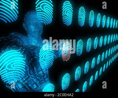 Smart technology fingerprint, identification and artificial ...