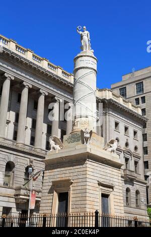 Battle Monument, Baltimore, Maryland, USA Stock Photo - Alamy
