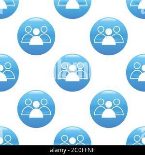 People group sign pattern Stock Photo - Alamy