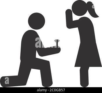 Making proposal icon Stock Vector Image & Art - Alamy