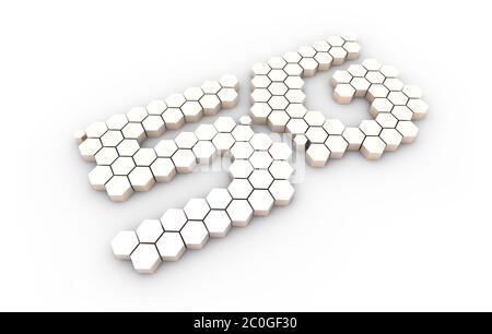 Hexagon Electronic Technology, 5G, Data Security Stock Photo - Alamy