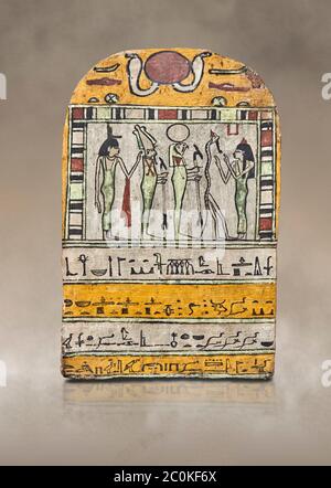 Ancient Egyptian stele - Egyptian Museum Turin, Piedmont region ...