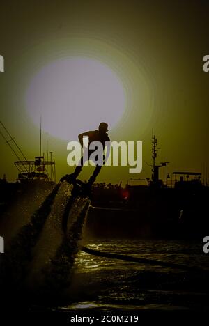 Water Jet Surfing Stock Photo - Alamy