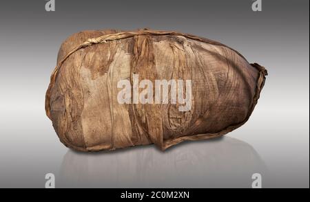 Rare ancient Egyptian mummy bundle, necropolis of Gebelein, Old Kingdom ...