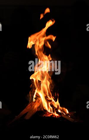 indian Hawan And Pooja fire stock images Stock Photo - Alamy