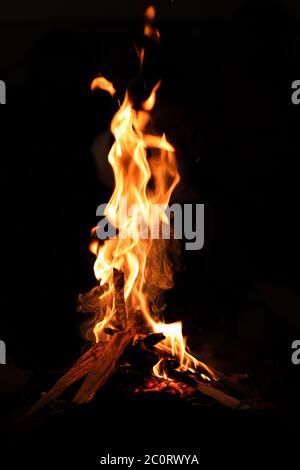 indian Hawan And Pooja fire stock images Stock Photo - Alamy