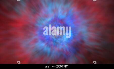 nebula fog in space with rays light Stock Photo - Alamy