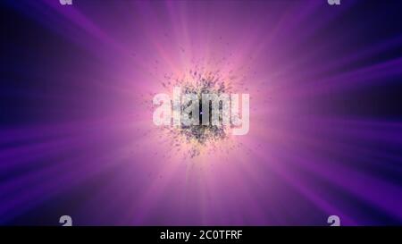 pulse star ray light color in space Stock Photo - Alamy