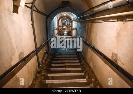 The Former Japanese Navy Underground Headquarters in Naha, Okinawa ...