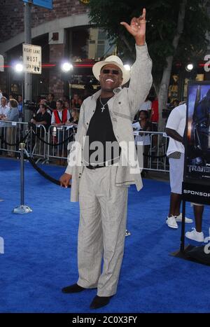 Bernie Mac Premiere of 'Transformers' held at the Mann Village Theater ...