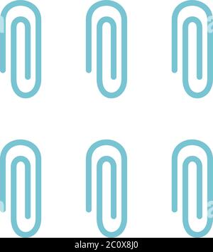 Clip vector icon isolated on transparent background, Clip transparency ...