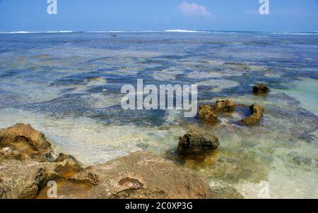 Pantai Santolo Beach, Pameungpeuk, Garut, West Java, Indonesia Stock ...
