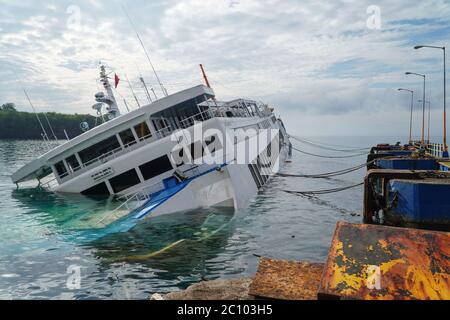 Karangasem, Bali, Indonesia. 12th June, 2020. Passengers from another ...