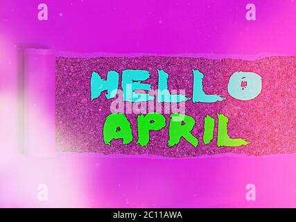 Conceptual hand writing showing April Fool S Day. Concept meaning ...