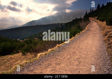 Tatra Mountains in spring time, Poland. high mountains Stock Photo - Alamy
