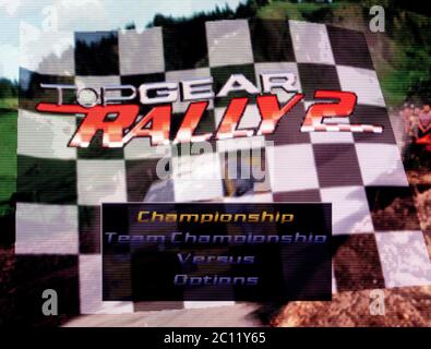 Top Gear Rally 2 - Nintendo 64 Videogame - Editorial use only Stock ...
